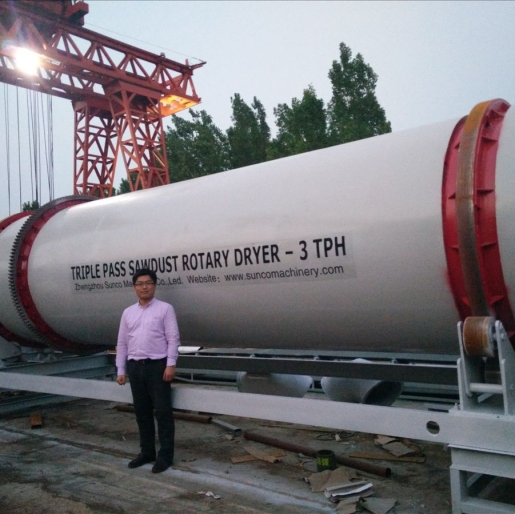 Sawdust Dryer - Rotary Drying Machine - Rotary Dryer, Drum Drying ...